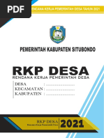 Dokumen RKP Desa Tahun 2026 | PDF
