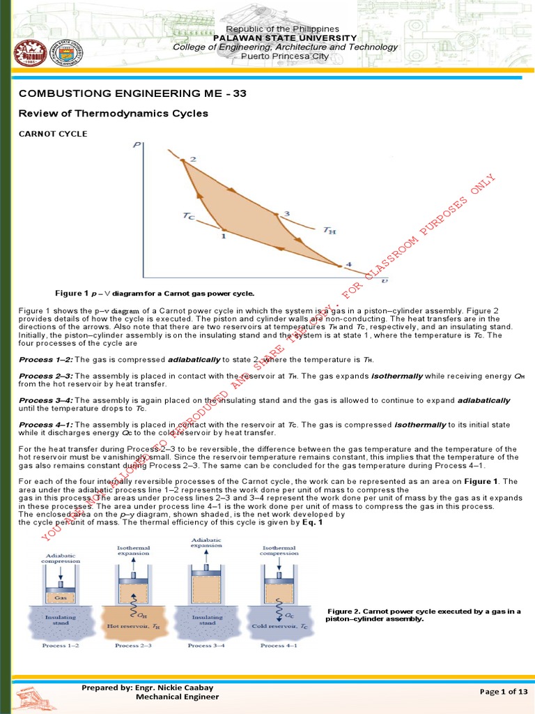 Module Combustion Engineering-1-2 | PDF | Internal Combustion Engine | Heat