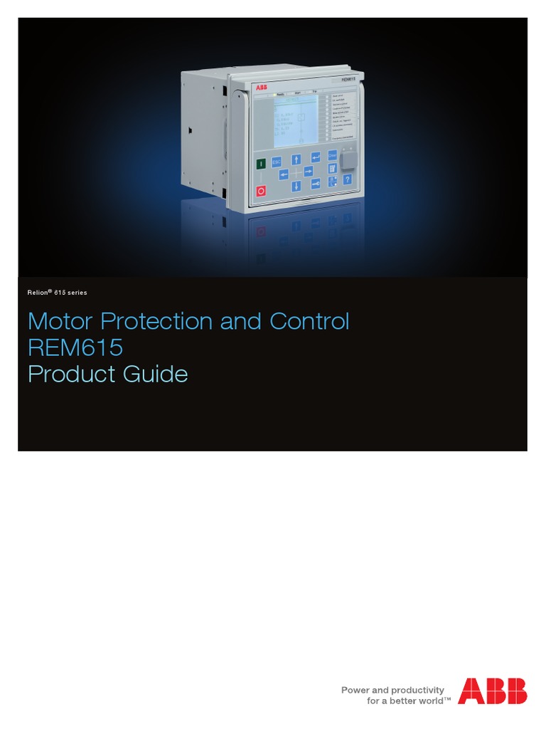 Motor Protection and Control REM615: Product Guide | PDF | Ethernet ...