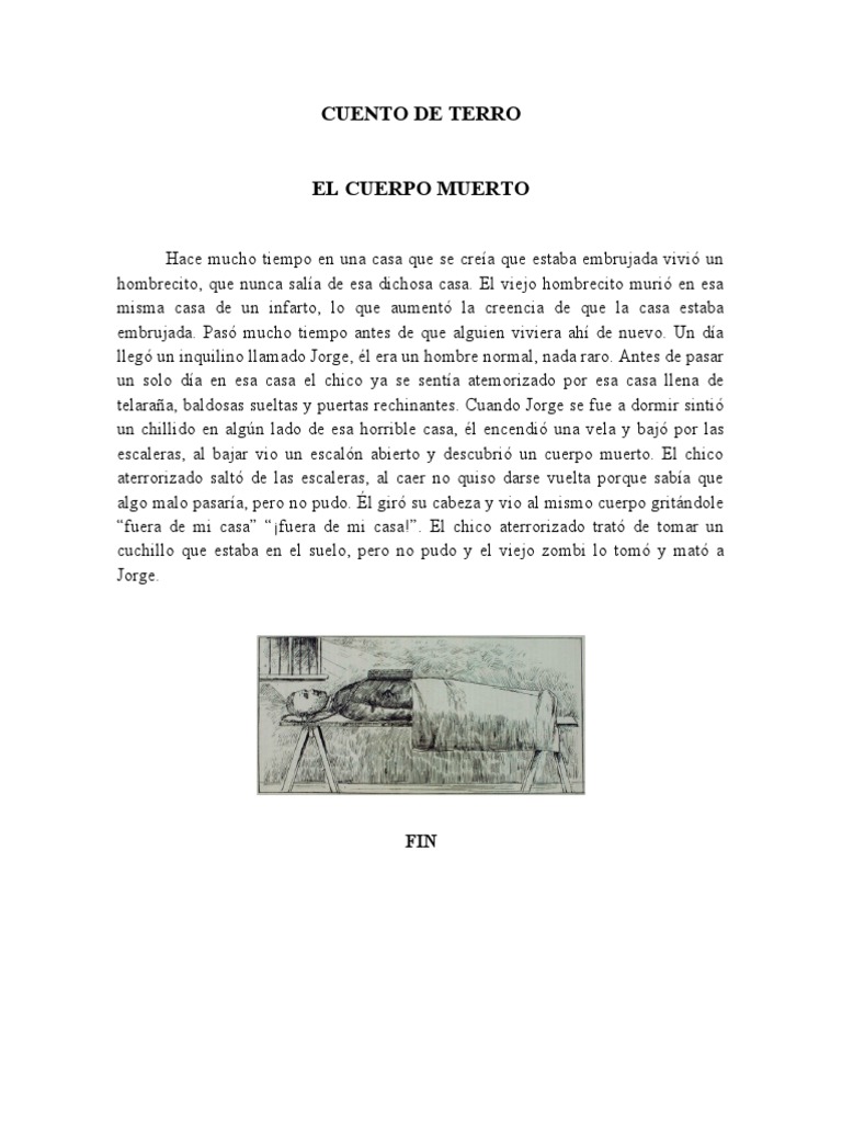 Cuento de Terro | PDF