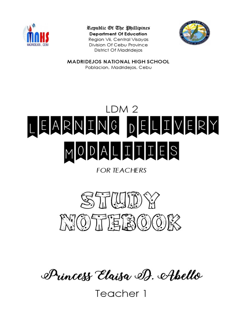 My Study Notebook | PDF | Educational Assessment | Learning