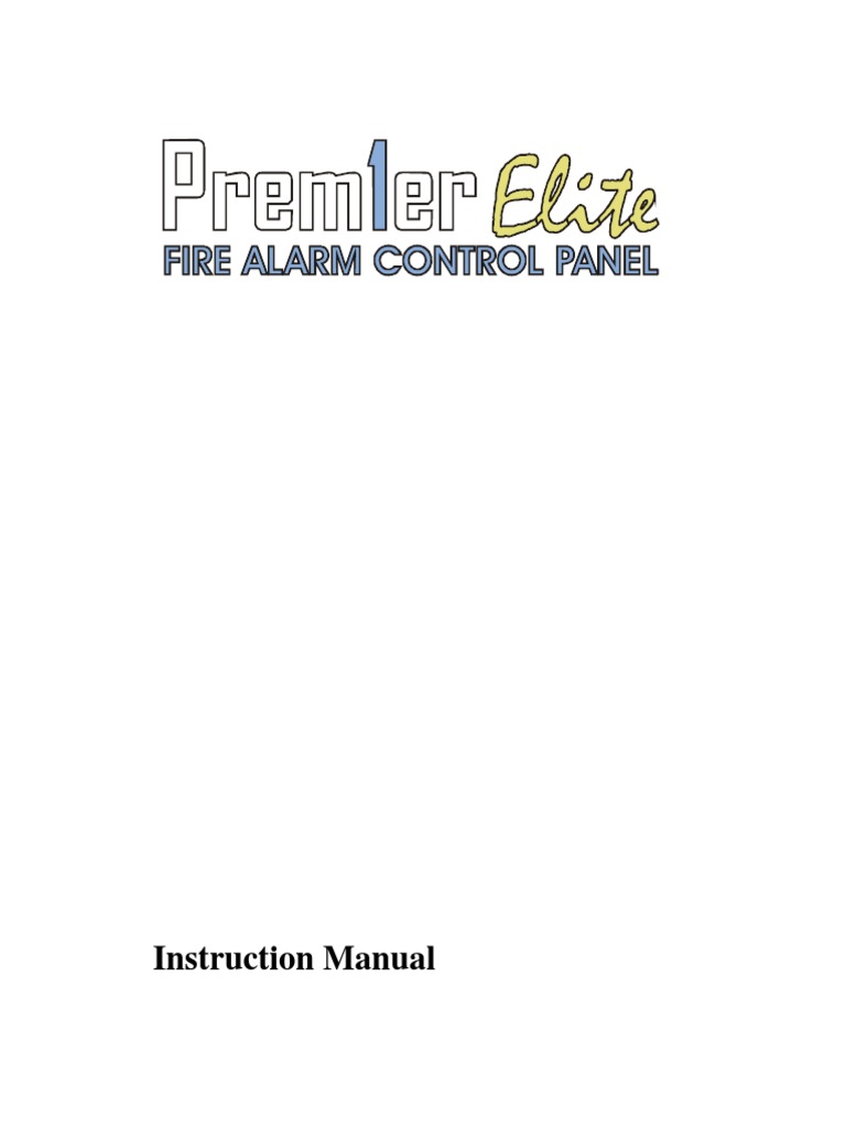 1-2 Zone Fire Alarm Panel Manual | PDF | Fuse (Electrical ...