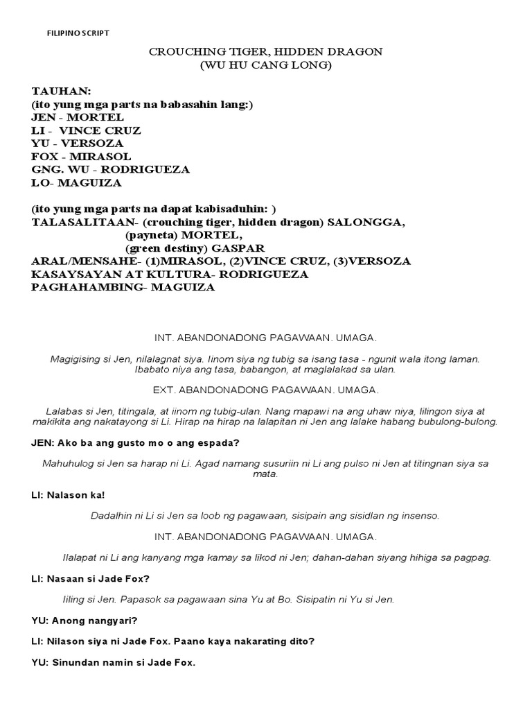 Filipino Script | PDF