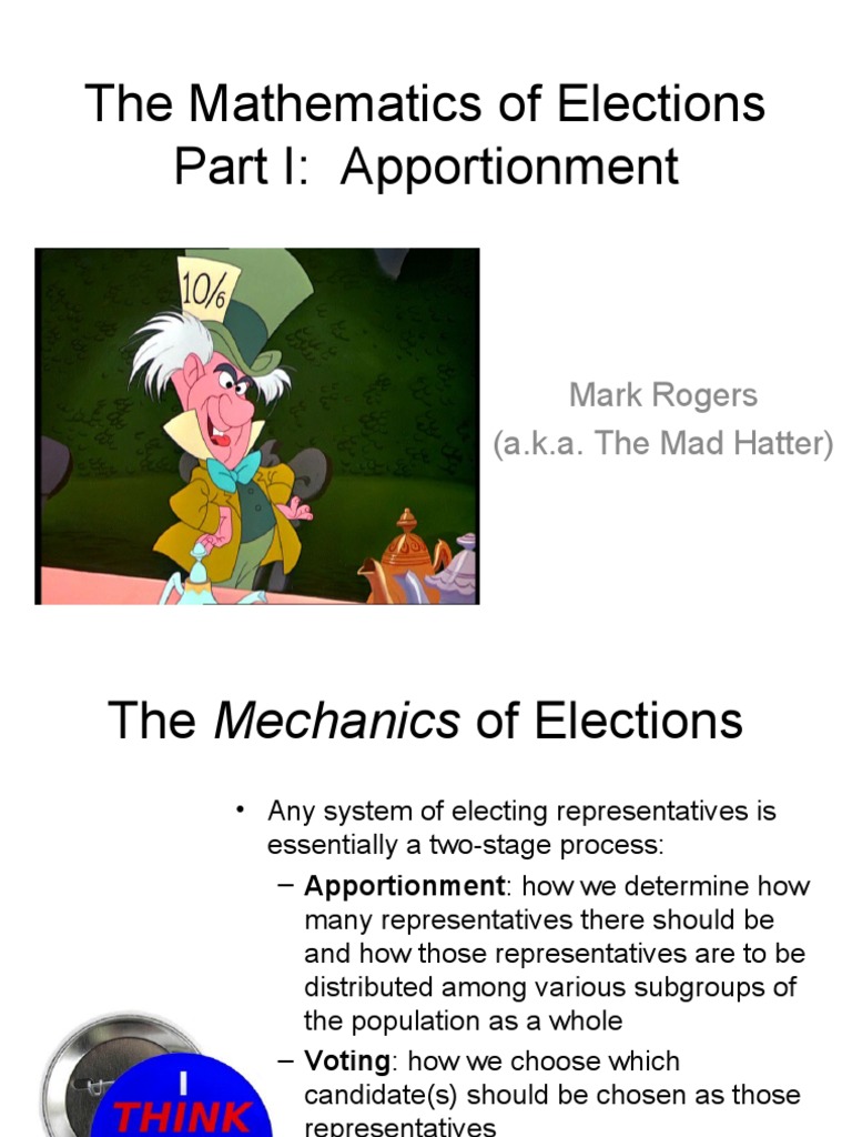 Understanding Election Apportionment | PDF | Gerrymandering ...