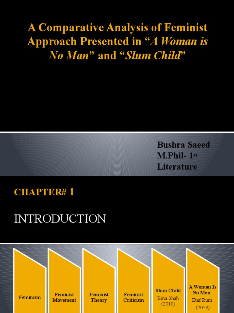 A Comparative Analysis of Feminist Approach Presented in | PDF ...