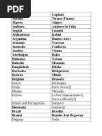 Bloomberg Country Codes | PDF | Business