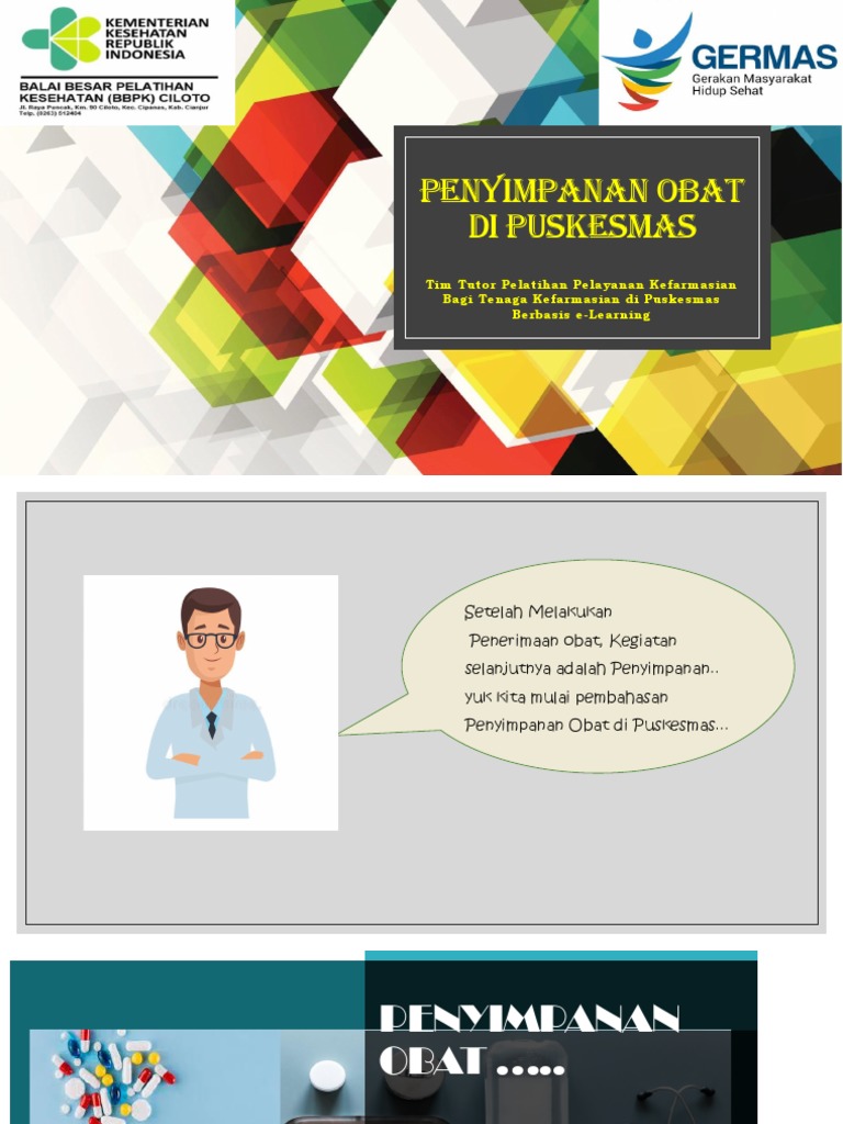 Mi1 4 Penyimpanan Obat Di Puskesmas Pdf