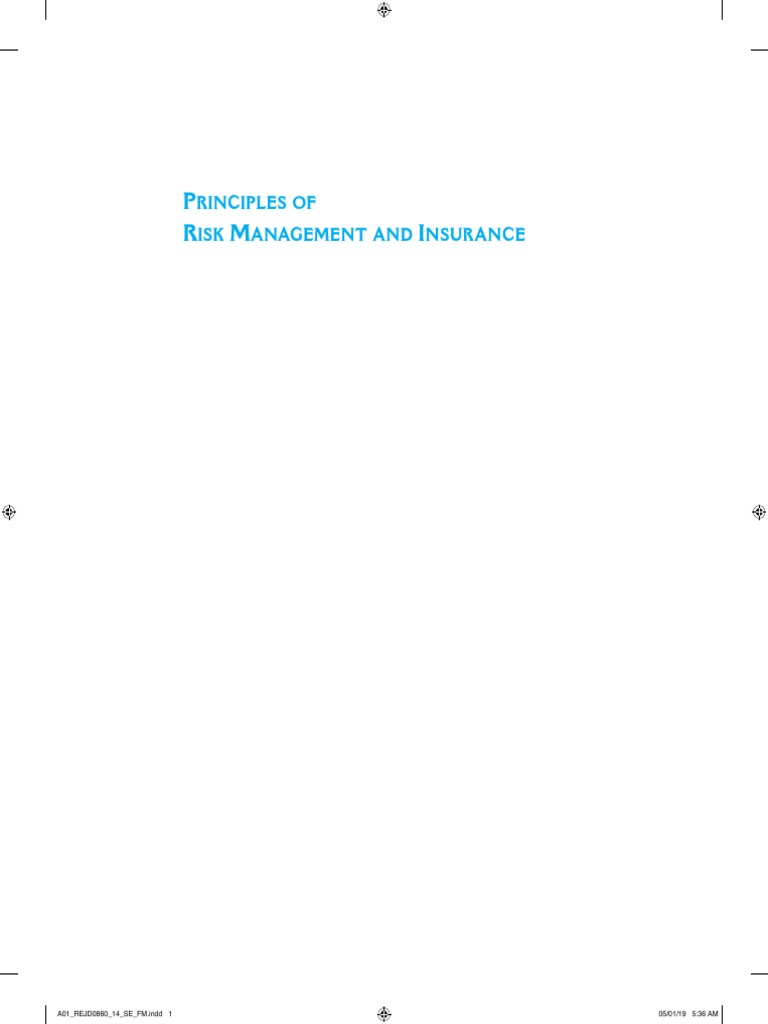 Risk Management and Insurance | PDF | Home Insurance | Insurance