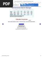 E194-837 - 842 Gases Conversion Chart | PDF | Litre | Gallon