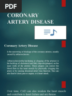 Coronary Artery Disease (CAD Pathophysiology) | PDF | Angina Pectoris ...