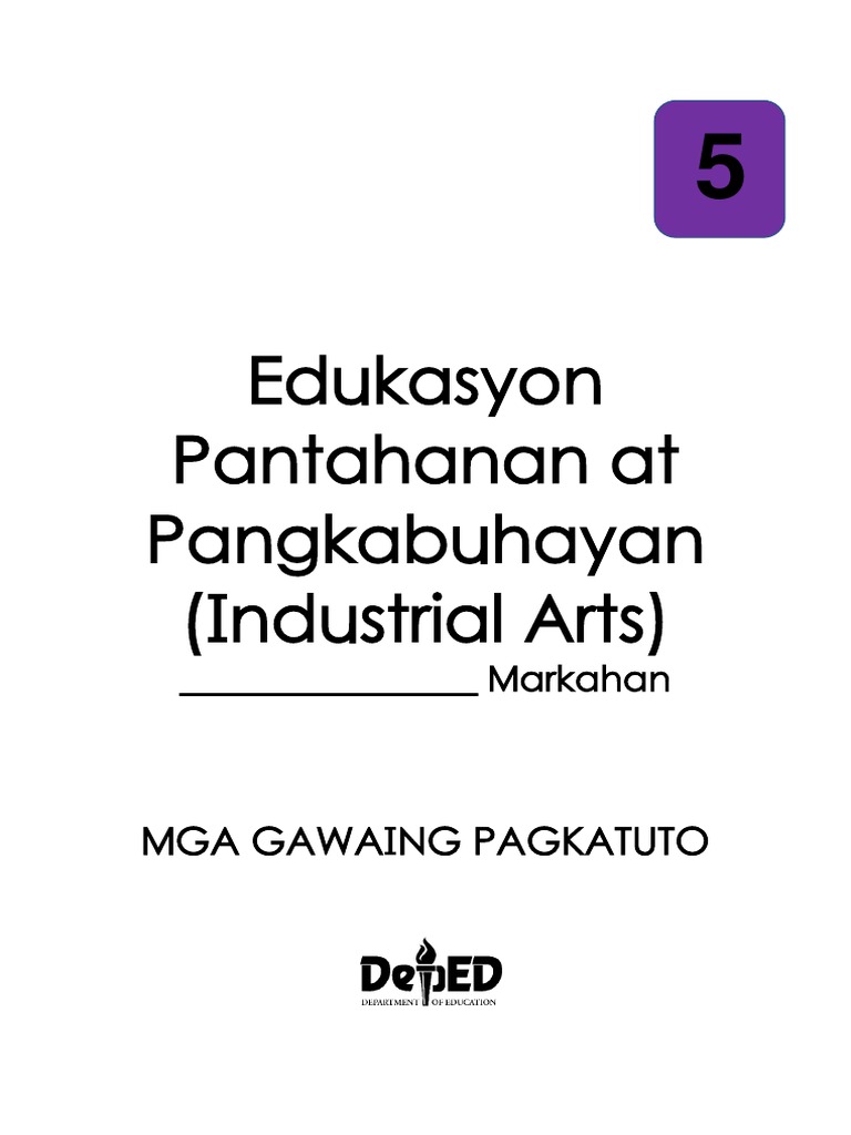 Grade 5 EPP (Industrial Arts) LAS PDF | Download Free PDF | Nature