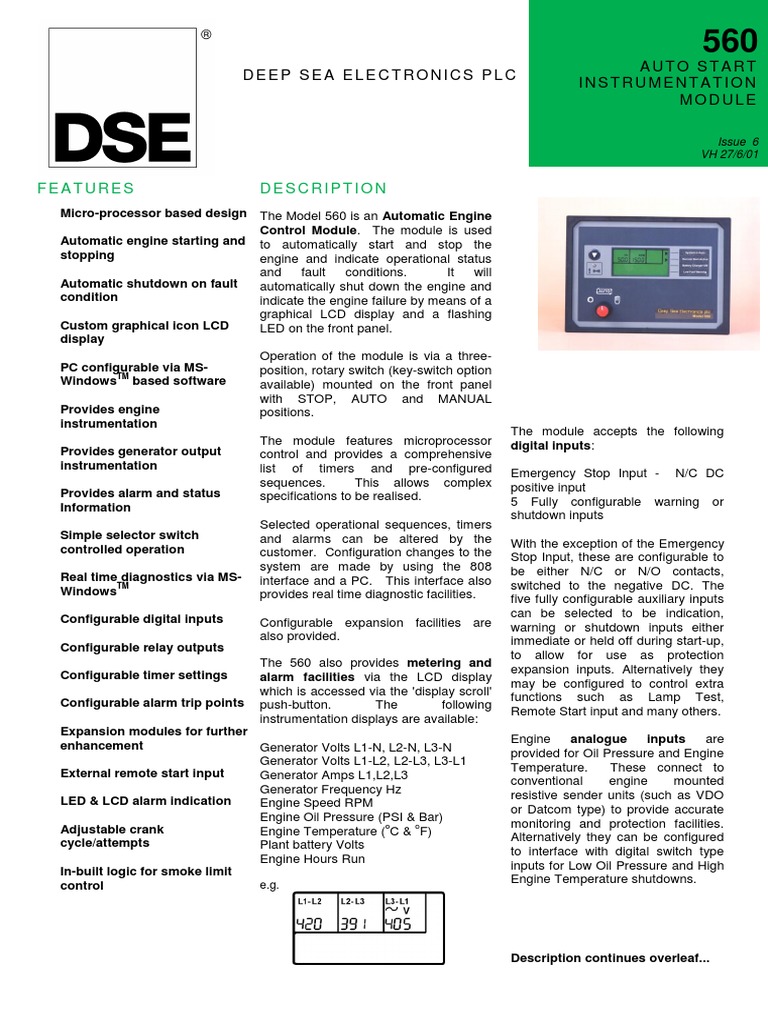 Automatic Engine Control Module | PDF | Instrumentation | Relay