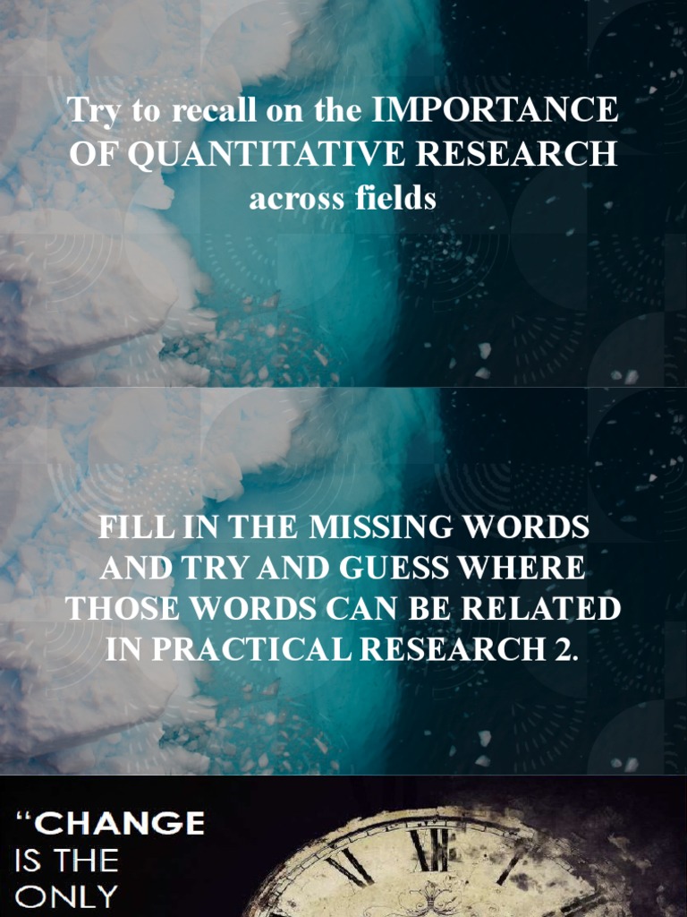 Week 3 - Kinds of Variables and Their Uses | PDF | Dependent And ...