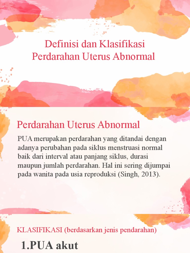 Definisi Dan Klasifikasi PUA (TUTOR RPS3) | PDF