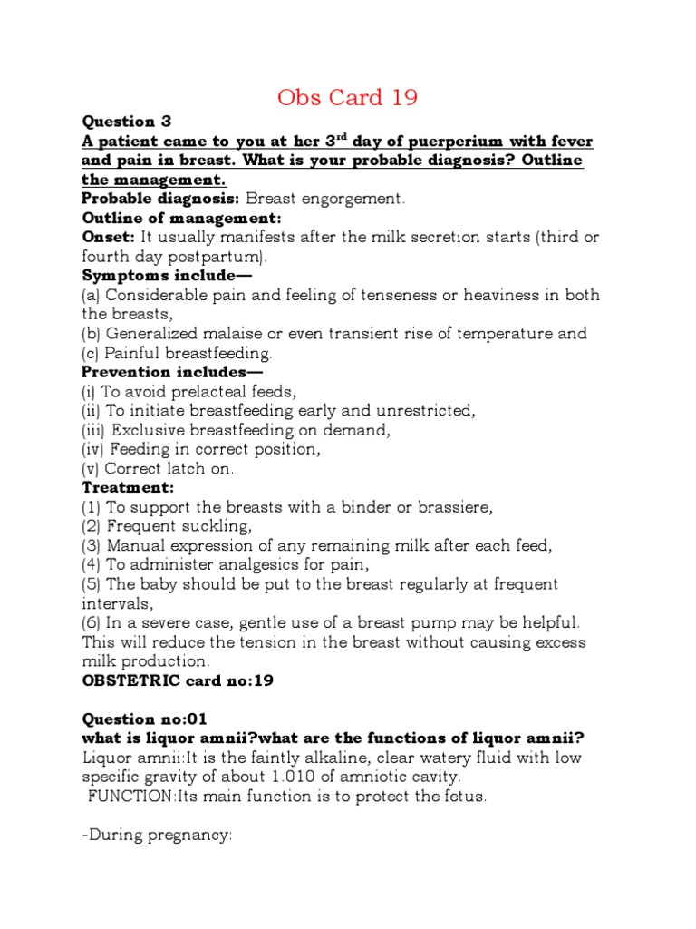 Obstetrics Cards 19 30 PDF | PDF | Childbirth | Preterm Birth
