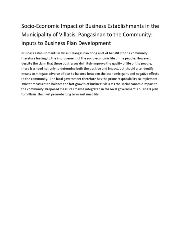 Applied Economics Performance Task | PDF