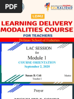 Sample Session Guide - LAC Session 1 Guide | PDF | Educational ...