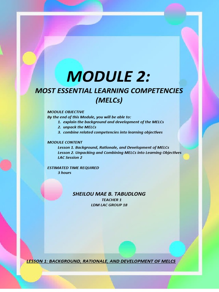 Module-2 Final Study Notebook LDM 2 | PDF | Curriculum | Teachers