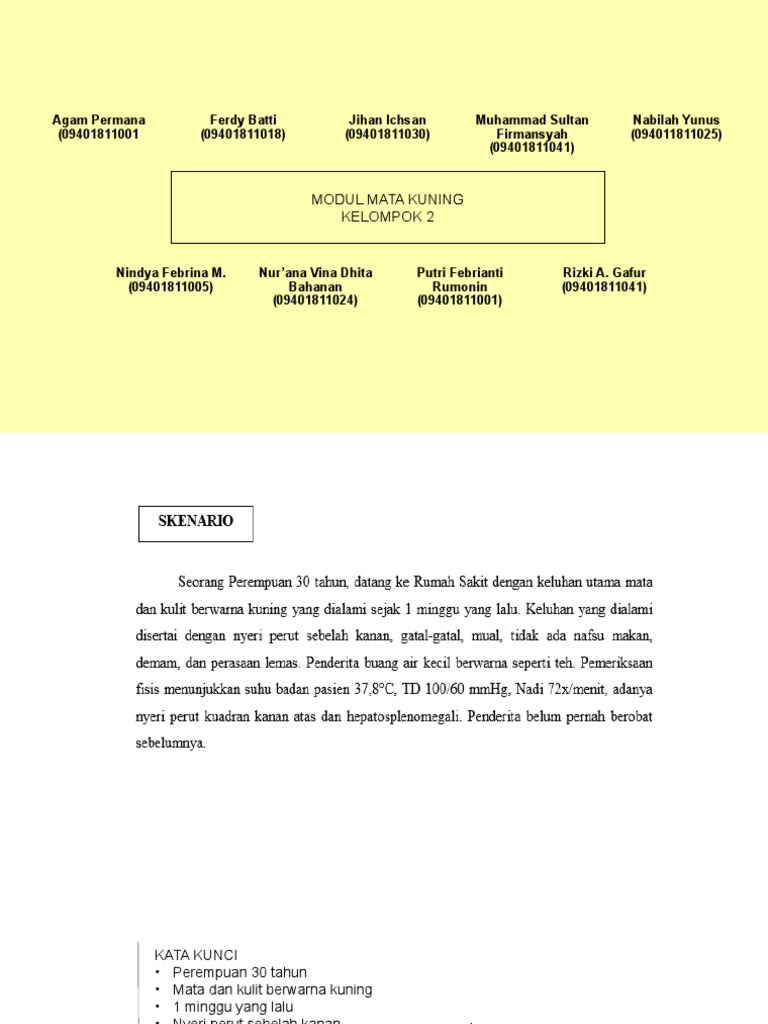 Modul Mata Kuning Kelompok 2 | PDF