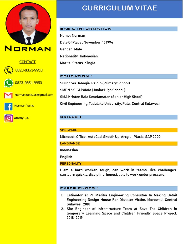 CV Norman | PDF