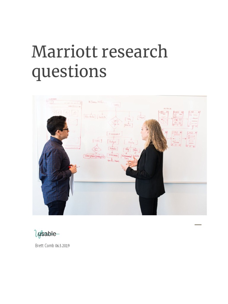 Marriott Research Questions: Brett Comb | Download Free PDF | Mobile ...