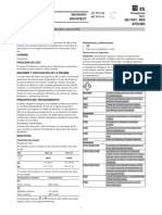 Inserto Spinreact Creatinina | PDF | Creatinina | Química