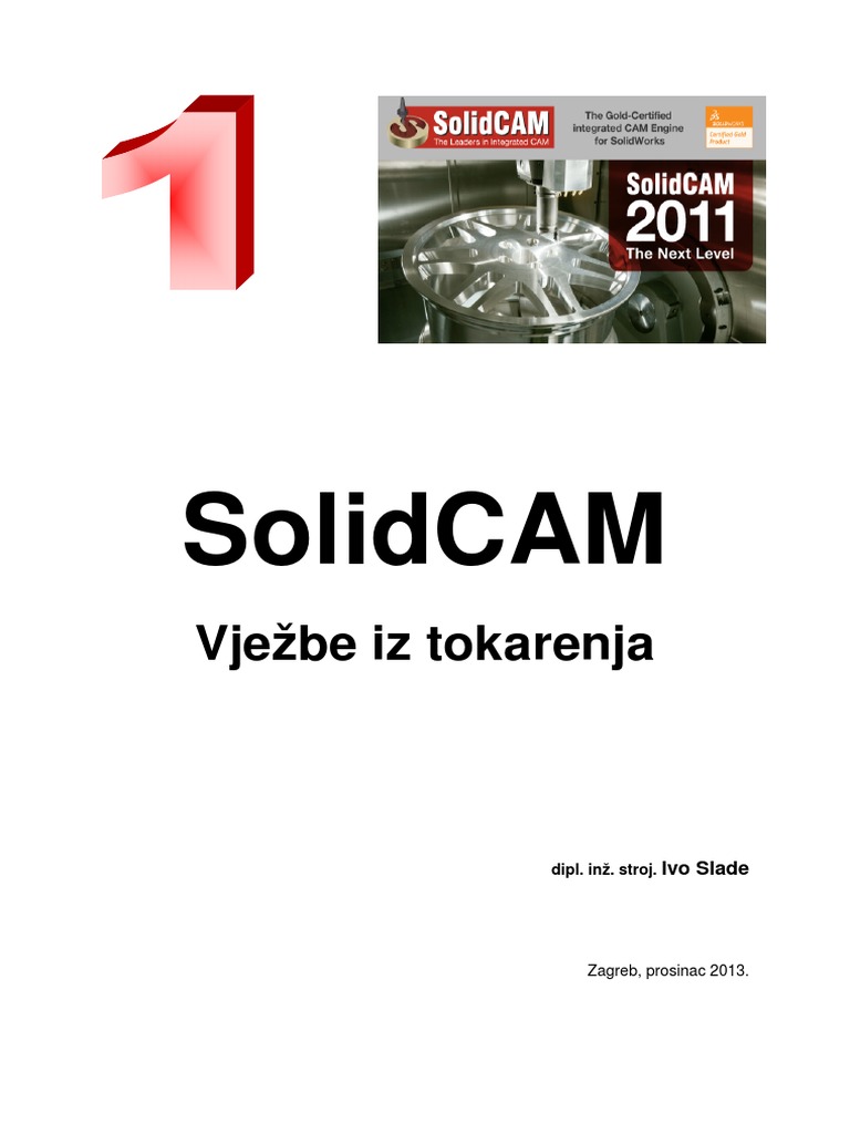 Vjezba 1 Solidcam - Tokarenje | PDF