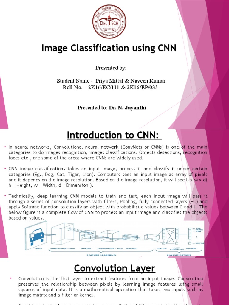 Image Classification Using CNN | Download Free PDF | Futurology ...