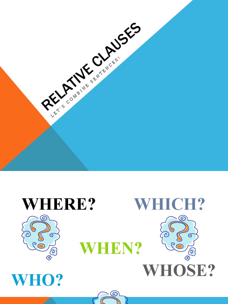 Understanding Relative Clauses | PDF