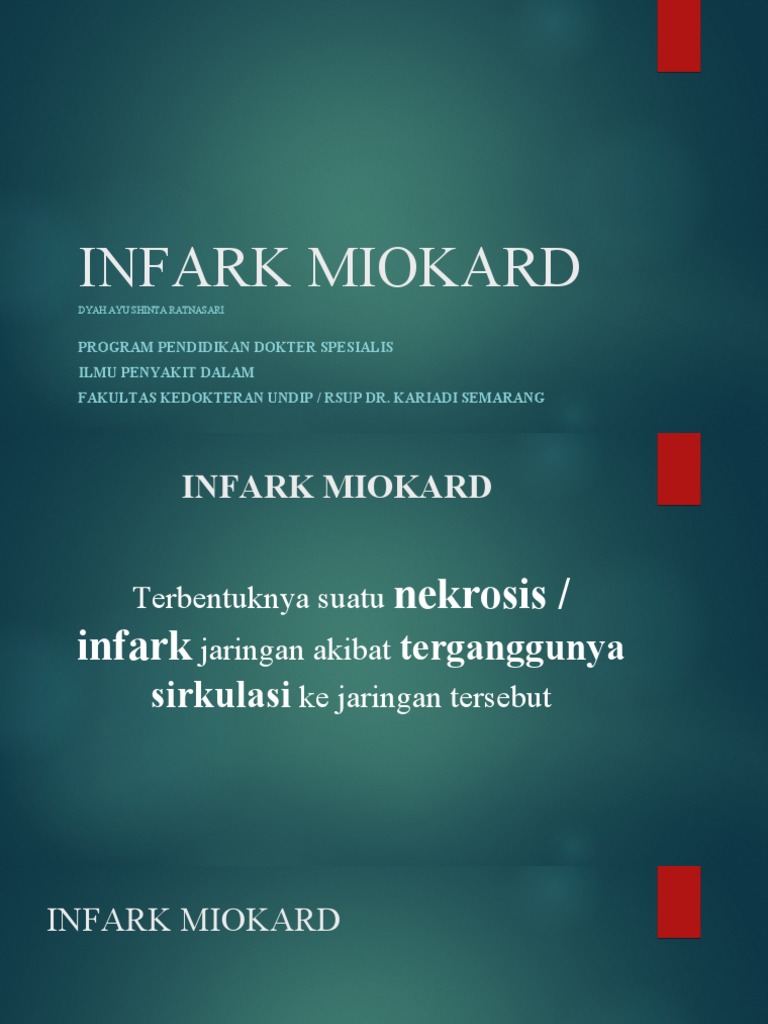 INFARK MIOKARD (Autosaved) | PDF
