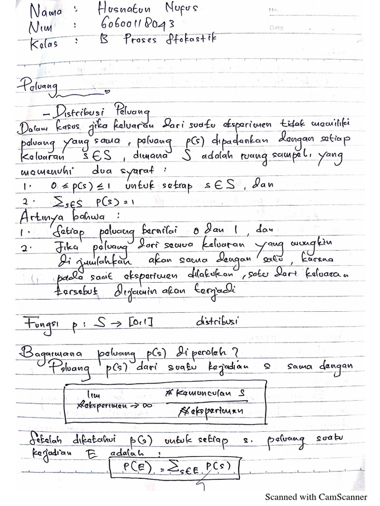 Proses Stokastik | PDF