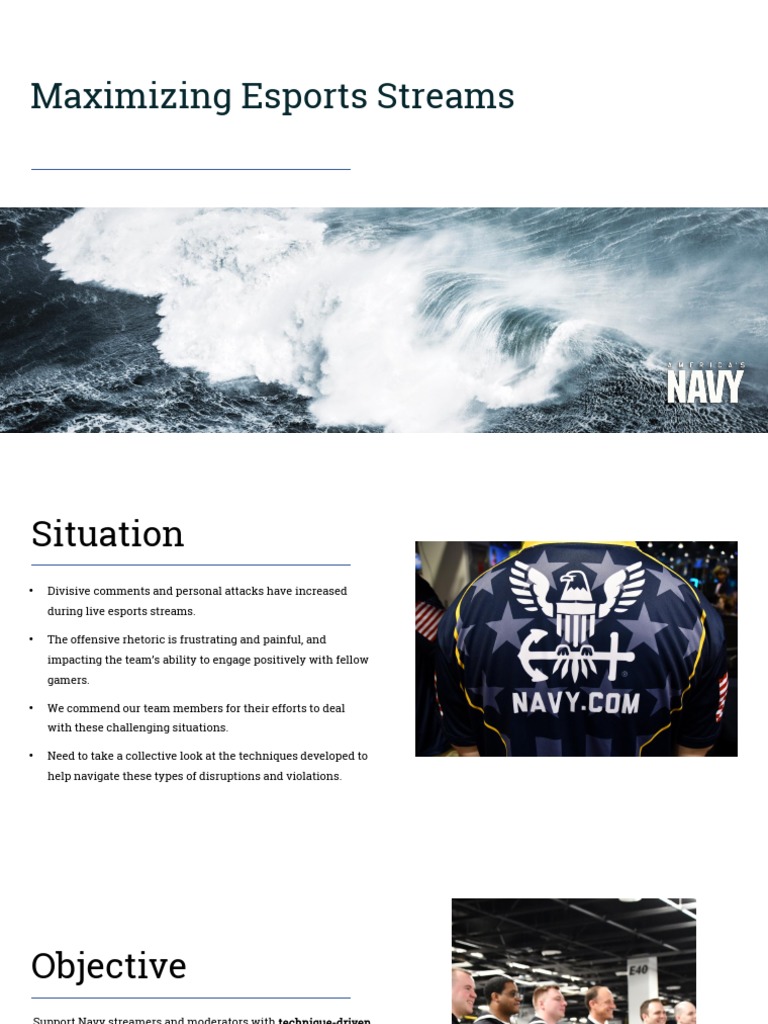 Navy Esports Training 7.29 Final | PDF | Communication