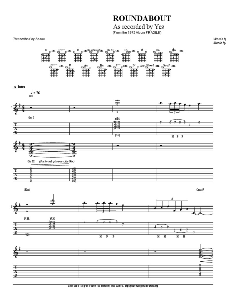 Yes - Roundabout | PDF