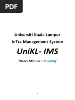 MANUAL IMS UniKL STUDENT V1 | PDF | Icon (Computing) | Login