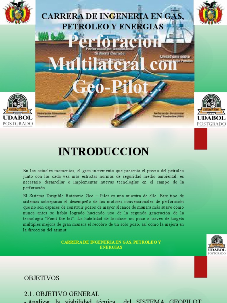 Perforacion Multilateral Con Geo-Pilot | PDF | Pozo de petróleo | Petróleo