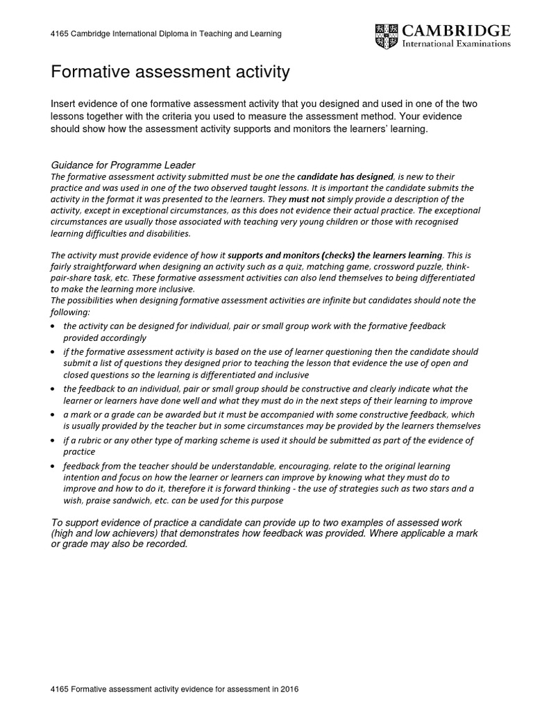 7.LO - Q - FormativeAssessment M2 | PDF | Educational Assessment | Teaching