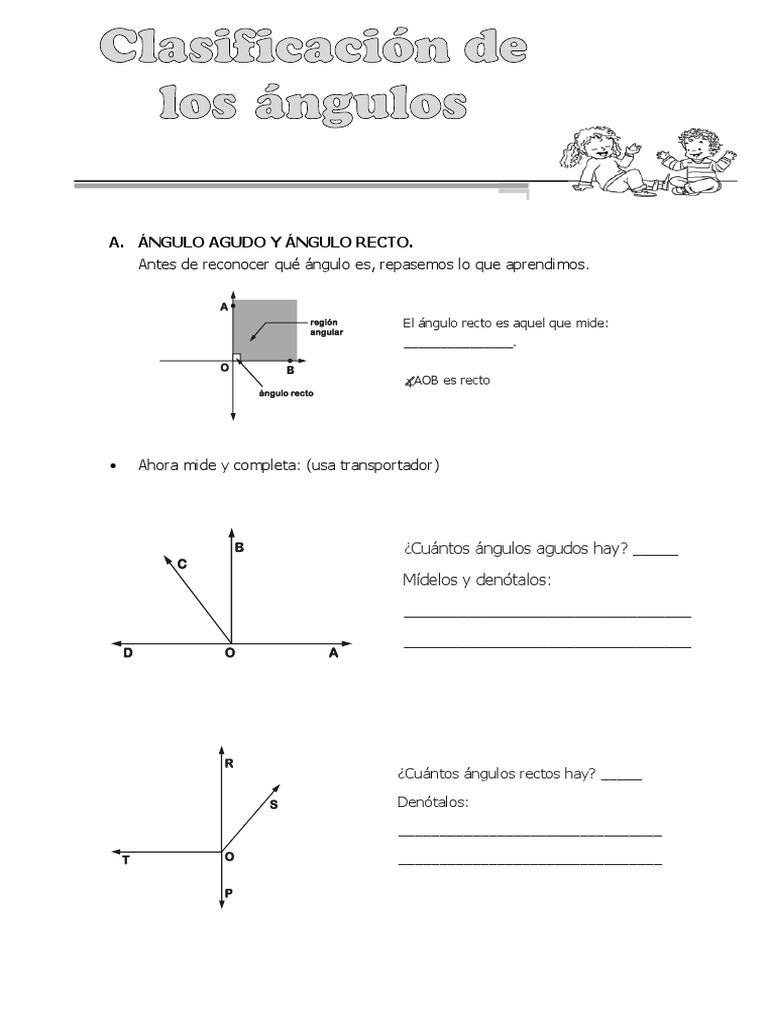 Ángulos Práctica | PDF