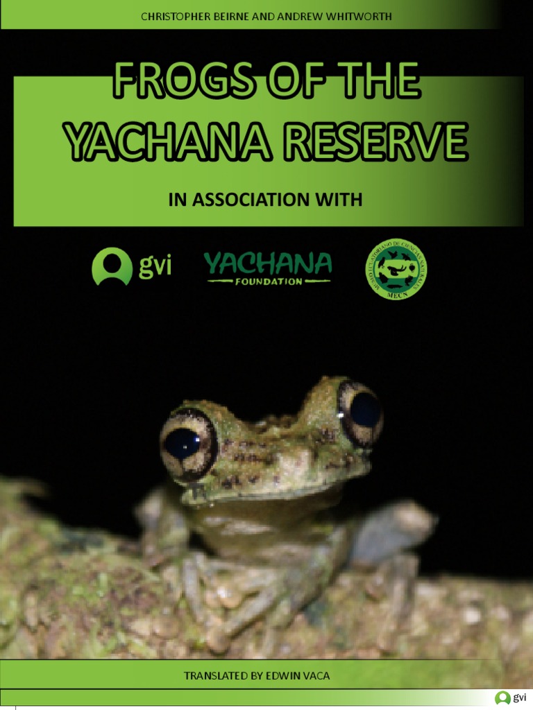 Guía de Ranas de la Reserva Yachana | PDF | Ecología | Habitat