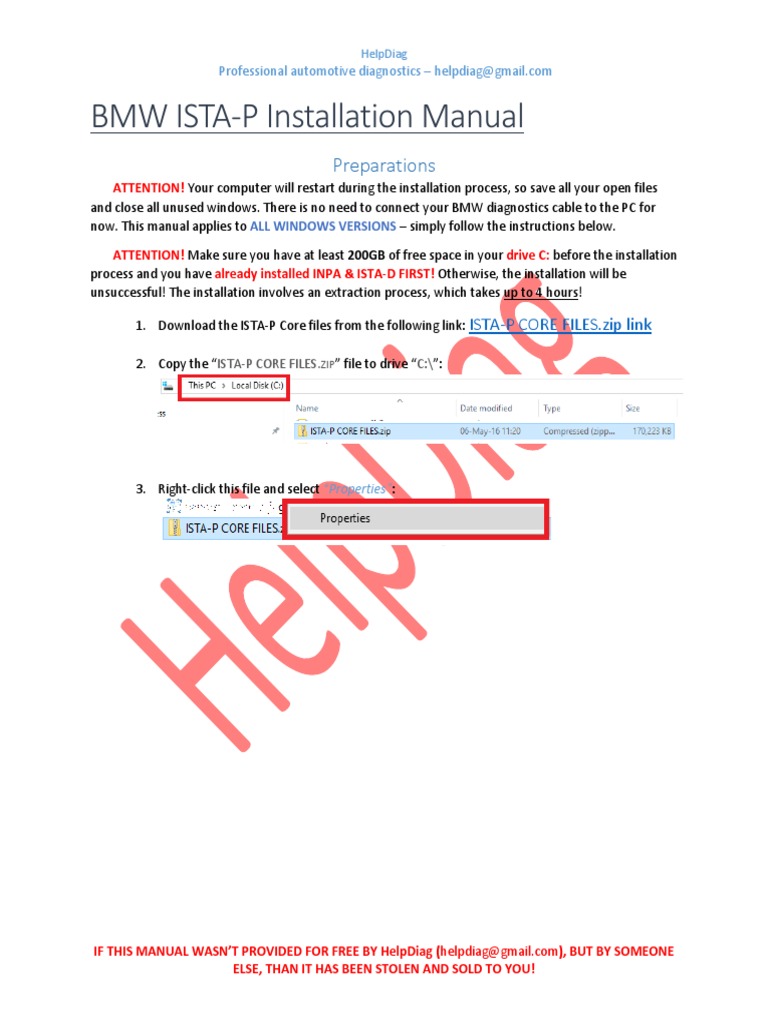Step-by-Step Instructions for Installing BMW ISTA-P Automotive ...