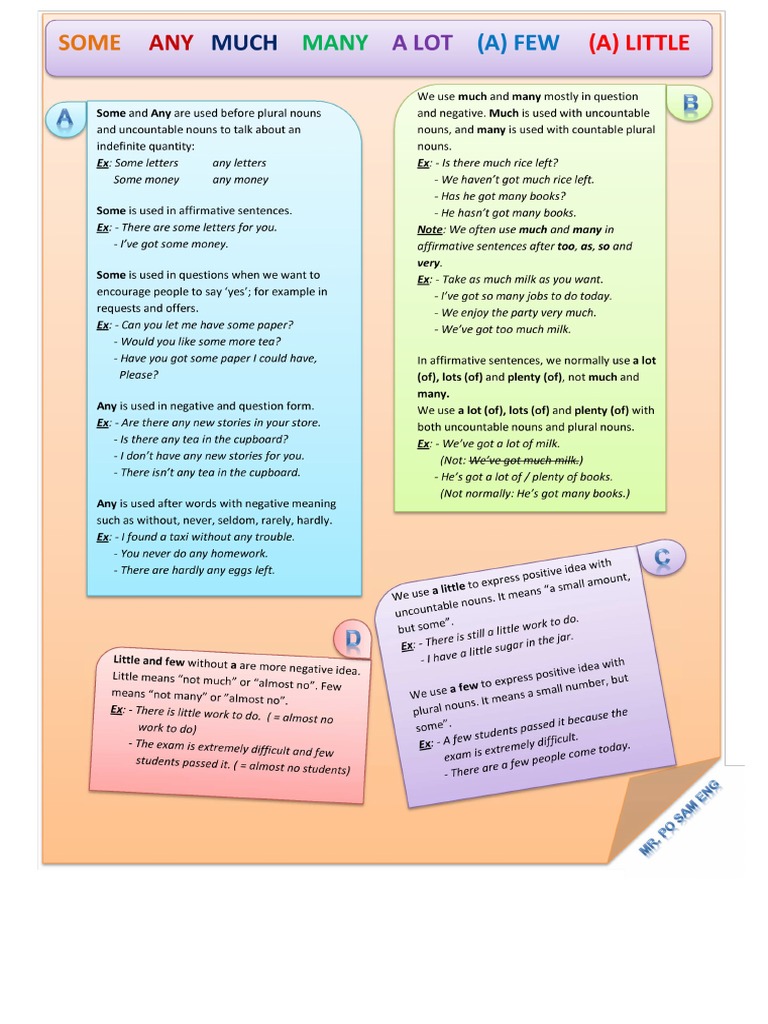 Quantifiers Schede | PDF | Eating Behaviors Of Humans | Food And Drink Preparation