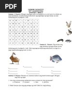 Activity Worksheet Sa Epp | PDF