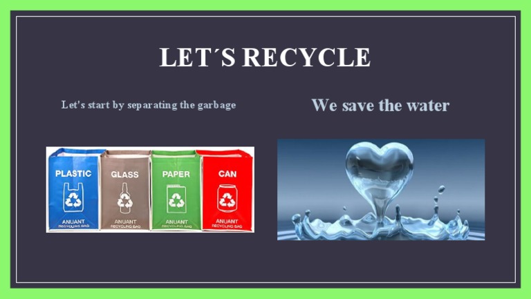 Recycling Tips for Waste Separation | PDF