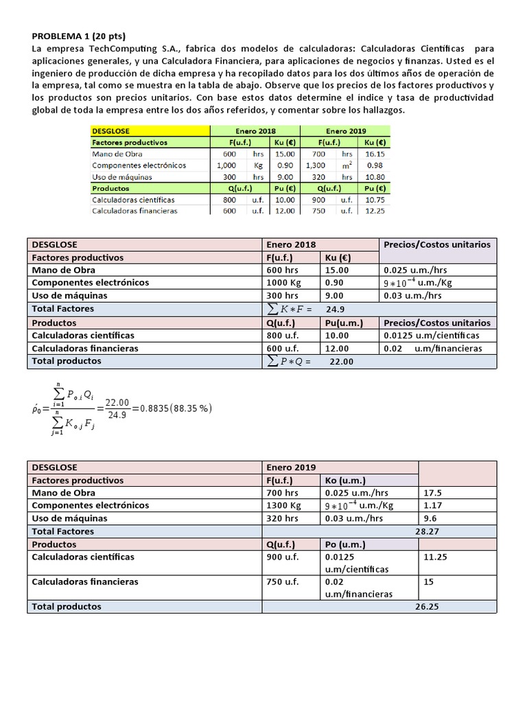 Ejemplos Criterio Fifo y PMP, Direct Costing, Puntos de Ruptura | PDF | Contabilidad de gestión ...