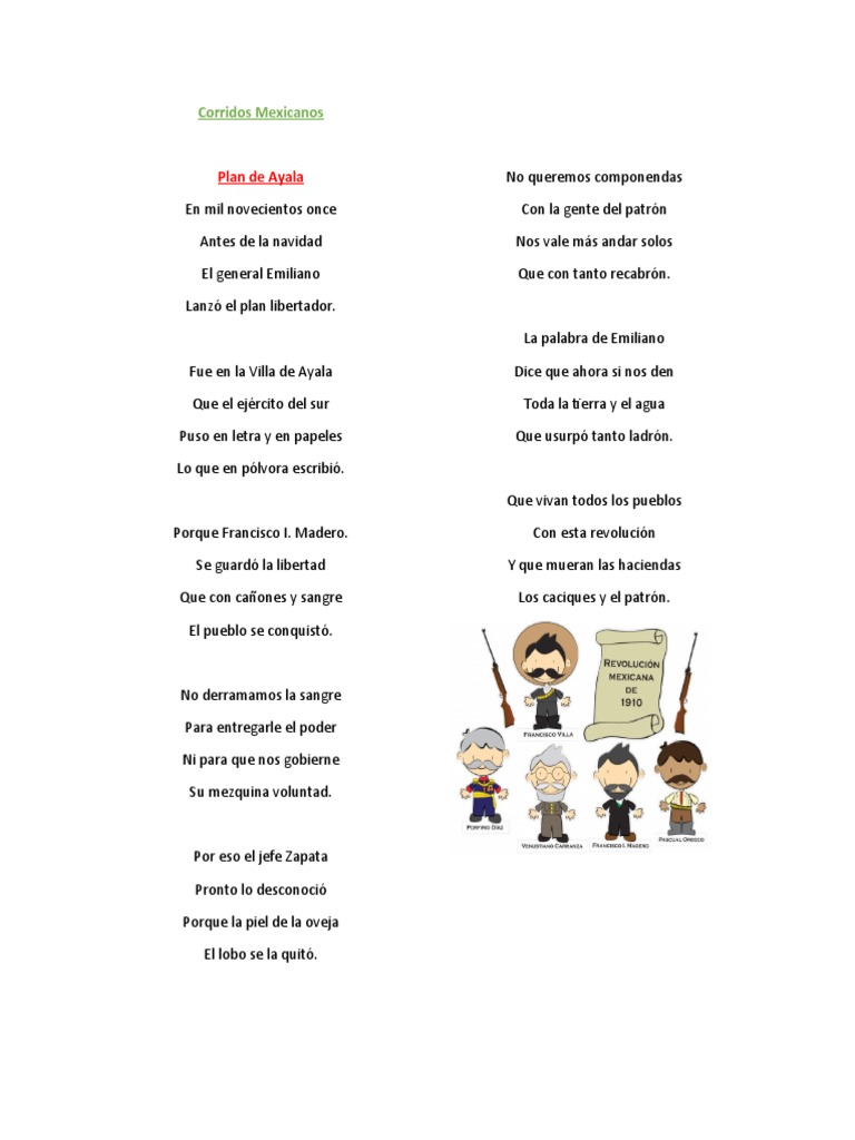 Corridos Mexicanos | PDF