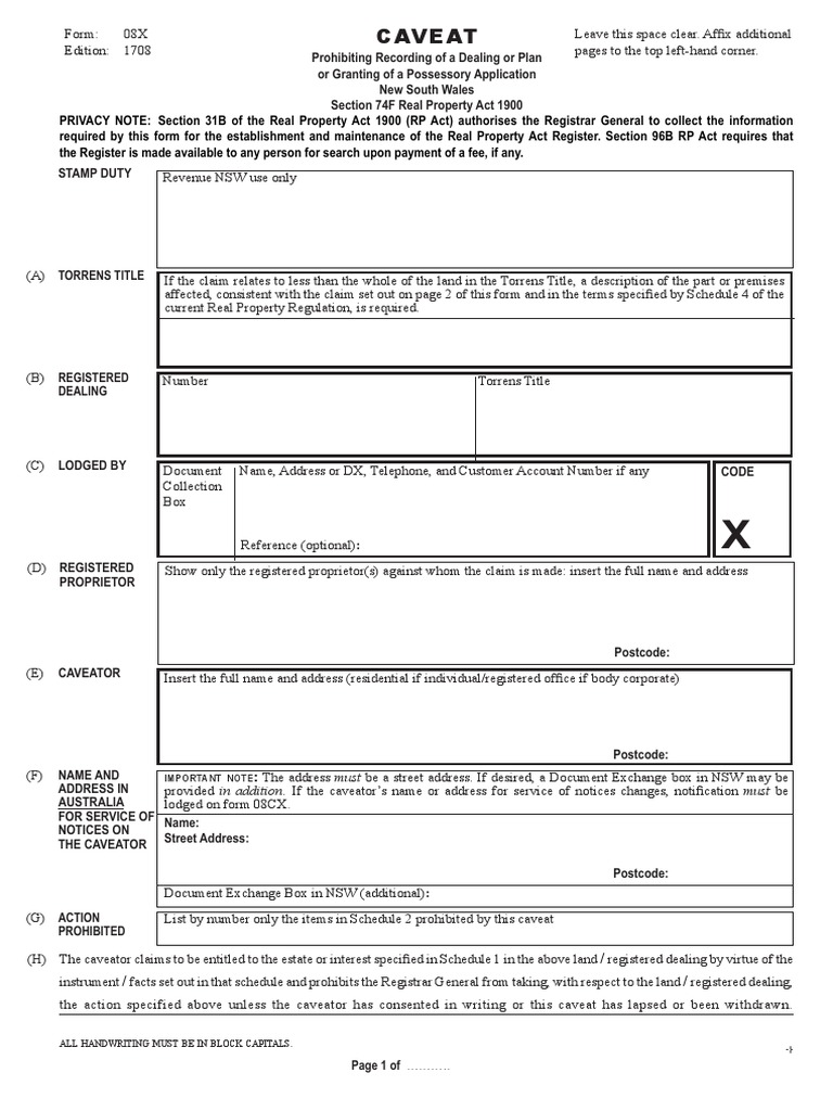 Caveat: Important Note | PDF | Justice Of The Peace | Public Sphere