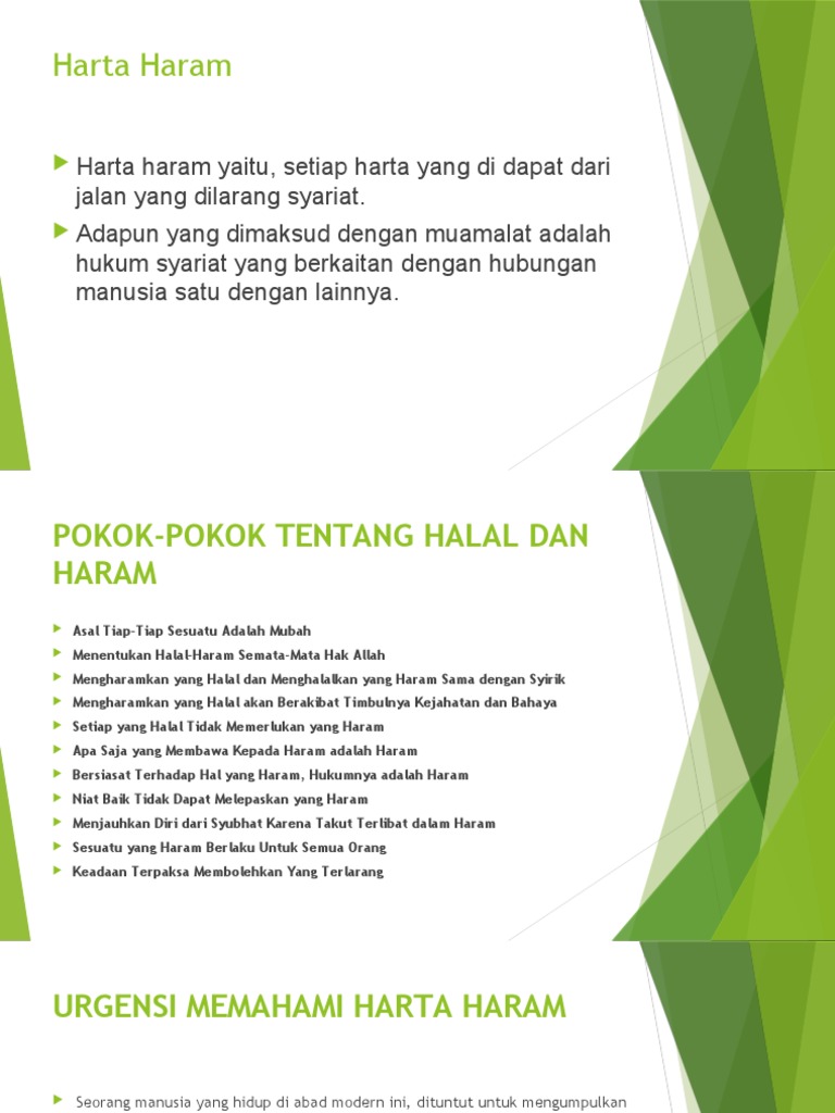 Harta Halal Dan Haram | PDF