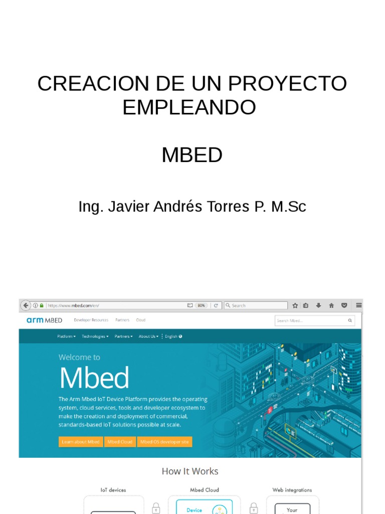 Tutorial Mbed | PDF | Ingeniería de software | Software del sistema