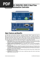 Sel 3350 Rtac | PDF | Solid State Drive | Scada
