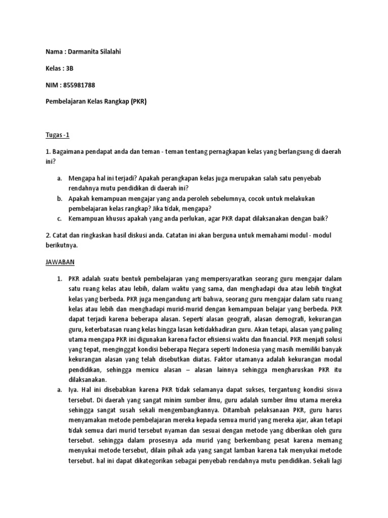 Tugas 1 PKR | PDF