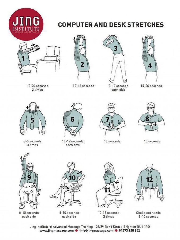 Desk Exercises | PDF